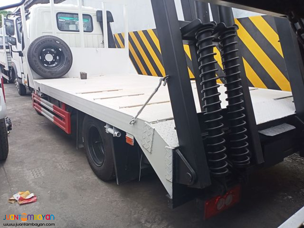 FORLAND SELF LOADER TRUCK 6W 4x2 110HP EURO 4,4200mm FLAT /LADDER