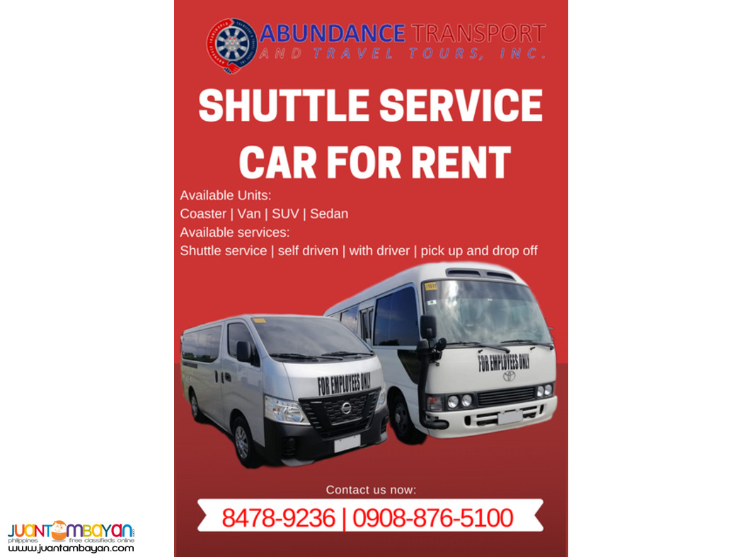 NCR Manila Shuttle Service