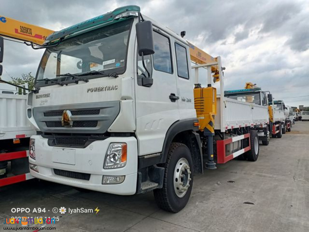 HOMAN H5 6-WHEELER BOOM TRUCK 5 TONS,EURO 4 220HP