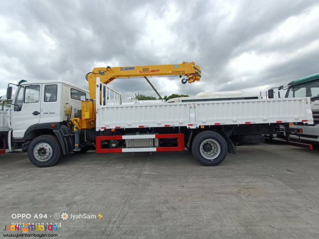 HOMAN H5 6-WHEELER BOOM TRUCK 5 TONS,EURO 4 220HP