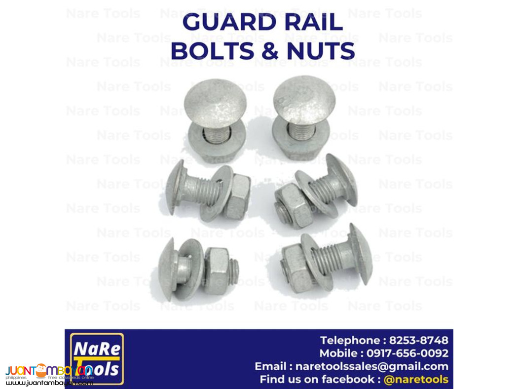 Guard Rail Bolts and Nuts