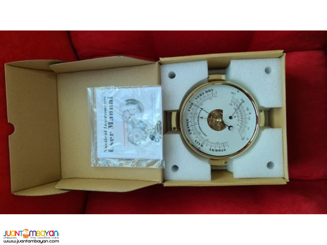 Aneroid Barometer, Precision Aneroid Barometer with Thermometer