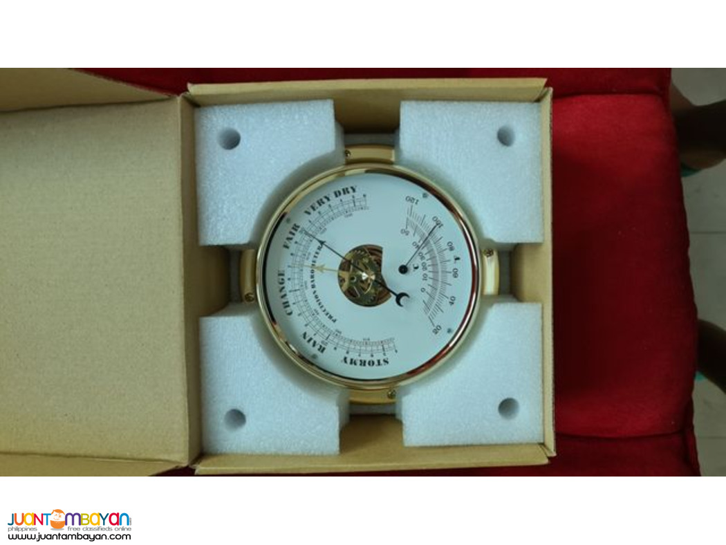Aneroid Barometer, Precision Aneroid Barometer with Thermometer