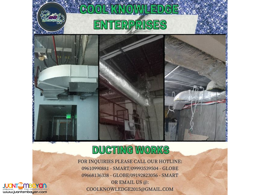 Ducting Works Pasig City Manila