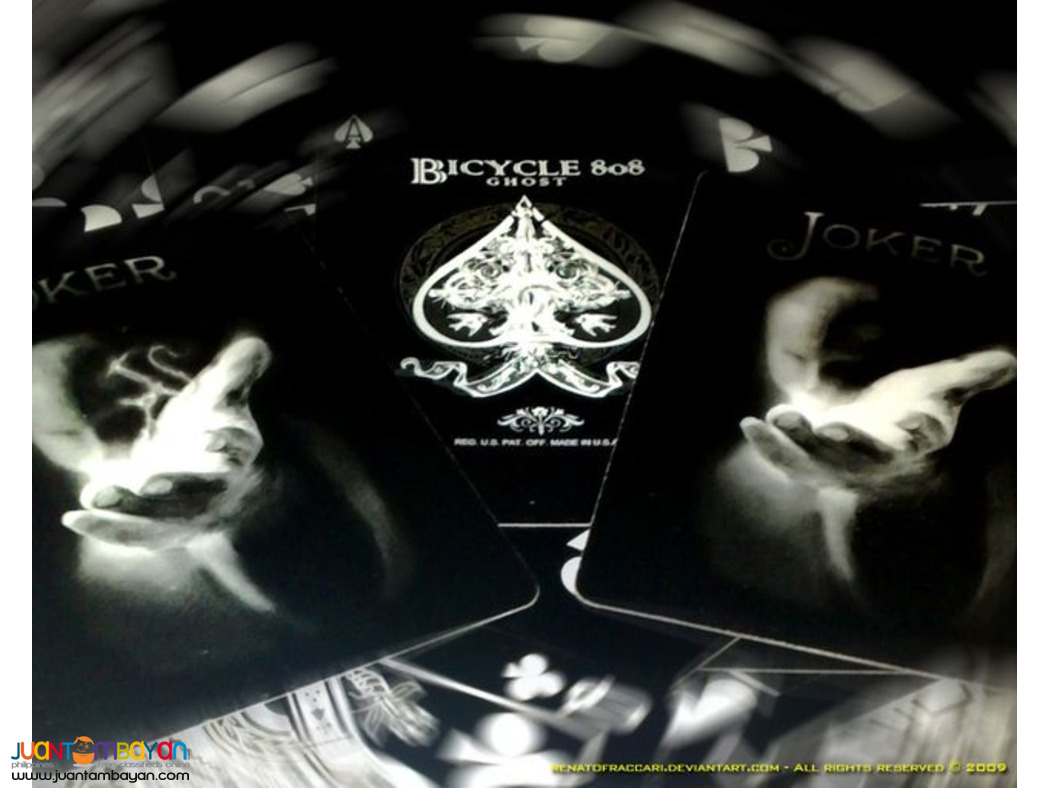 Bicycle Black Ghost Playing Cards