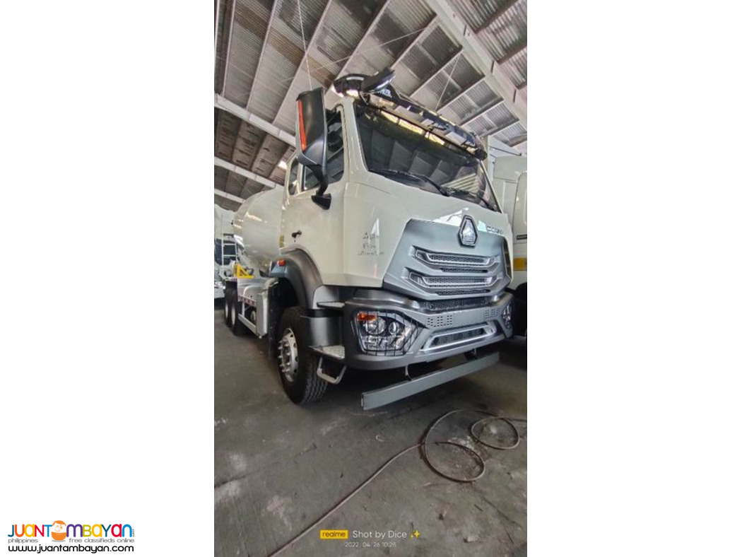 SINOTRUK HOHAN N7 10-WHEELER TRANSIT MIXER 371HP EURO 2