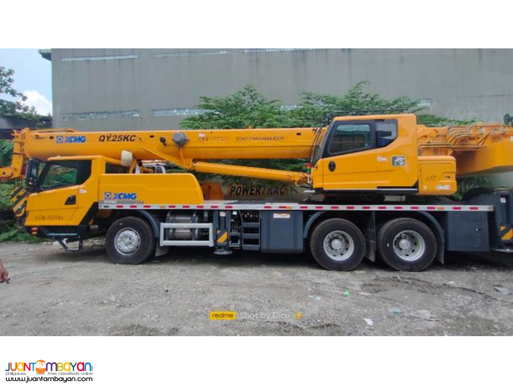 XCMG QY55KC MOBILE TRUCK CRANE 25 TONS , 4 SECTIONS