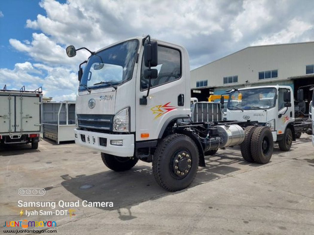 FAW 6-WHEELER CAB AND CHASSIS YUNNEI ENGINE 125HP 14FT