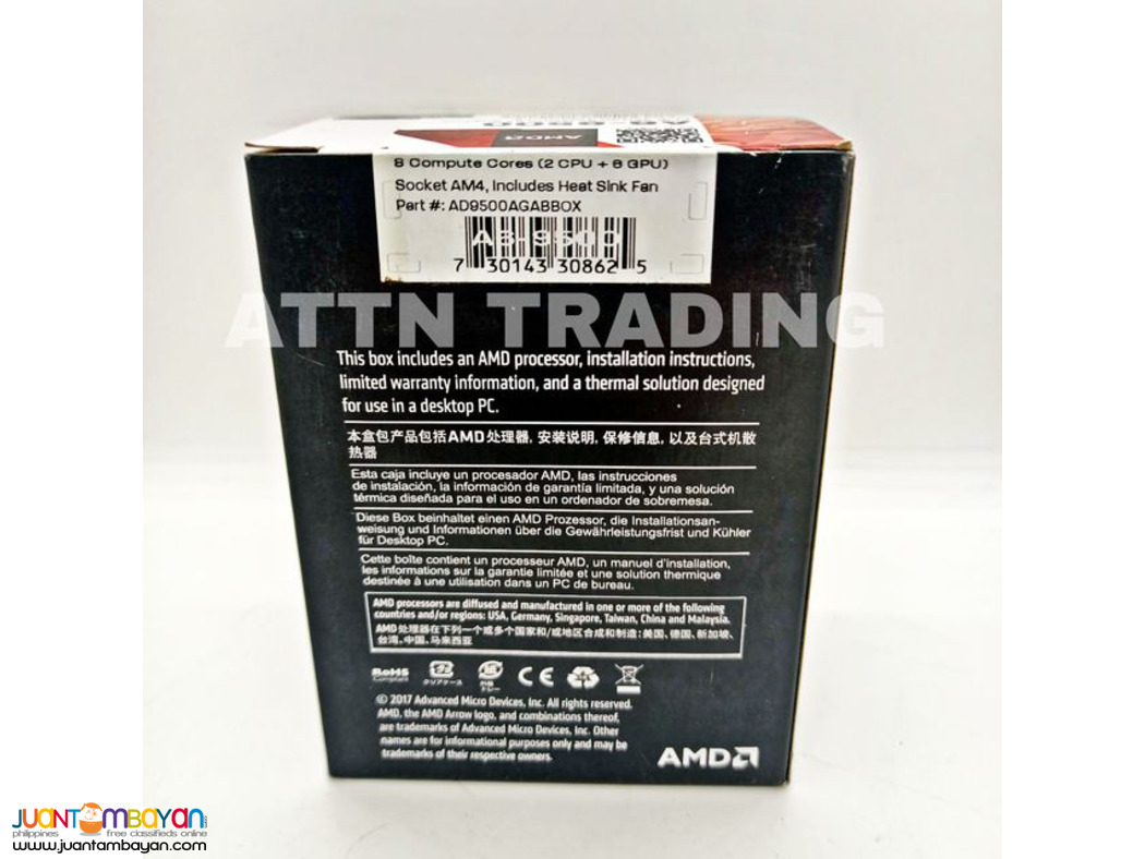 AMD S-SERIES PROCESSOR A6-9500