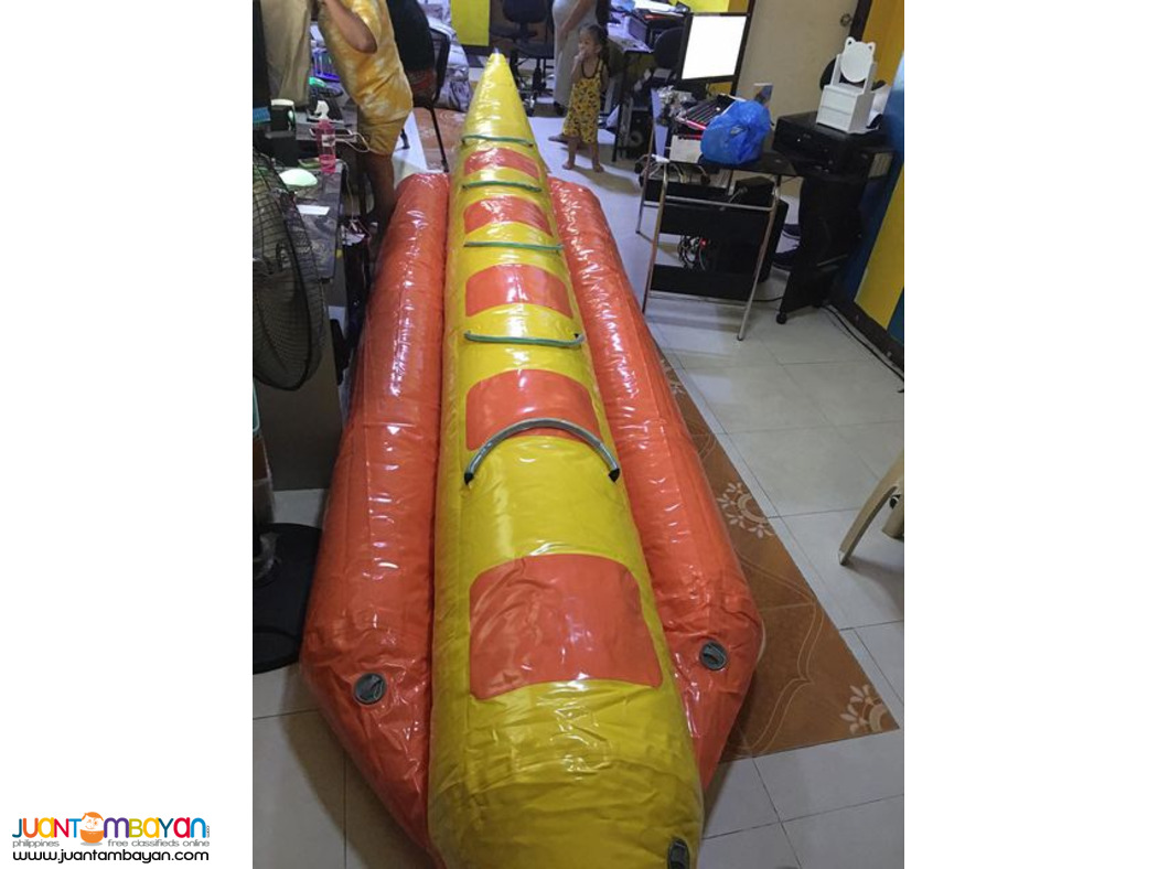 Inflatable Banana Boat 5 Seaters Water Sports Banana Boat