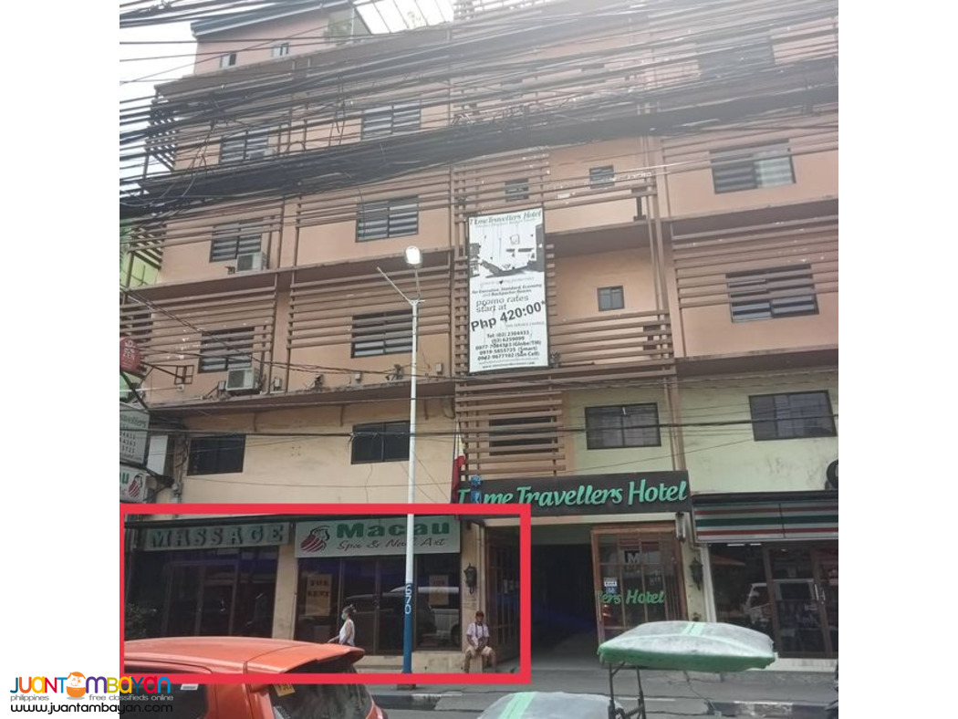 Commercial Unit for rent in Manila near United Nations ave