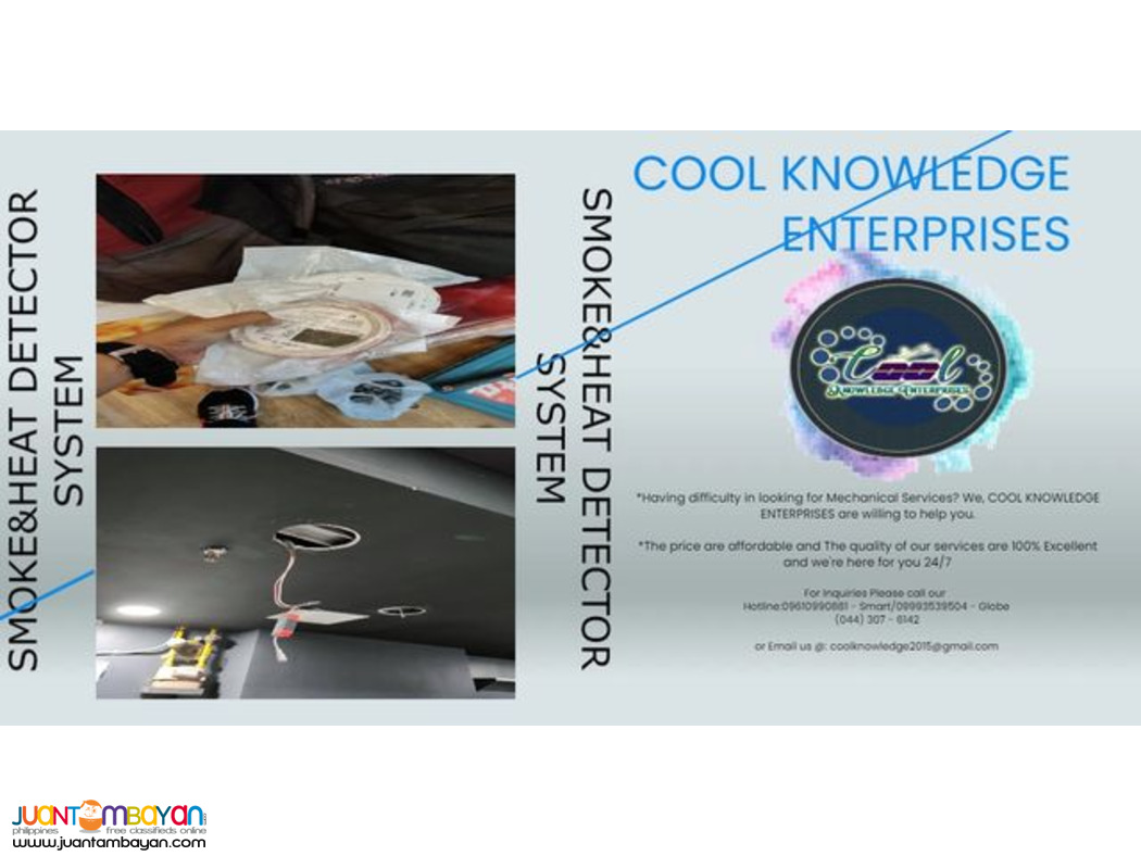 SMOKE AND HEAT DETECTOR UNIT SYSTEM