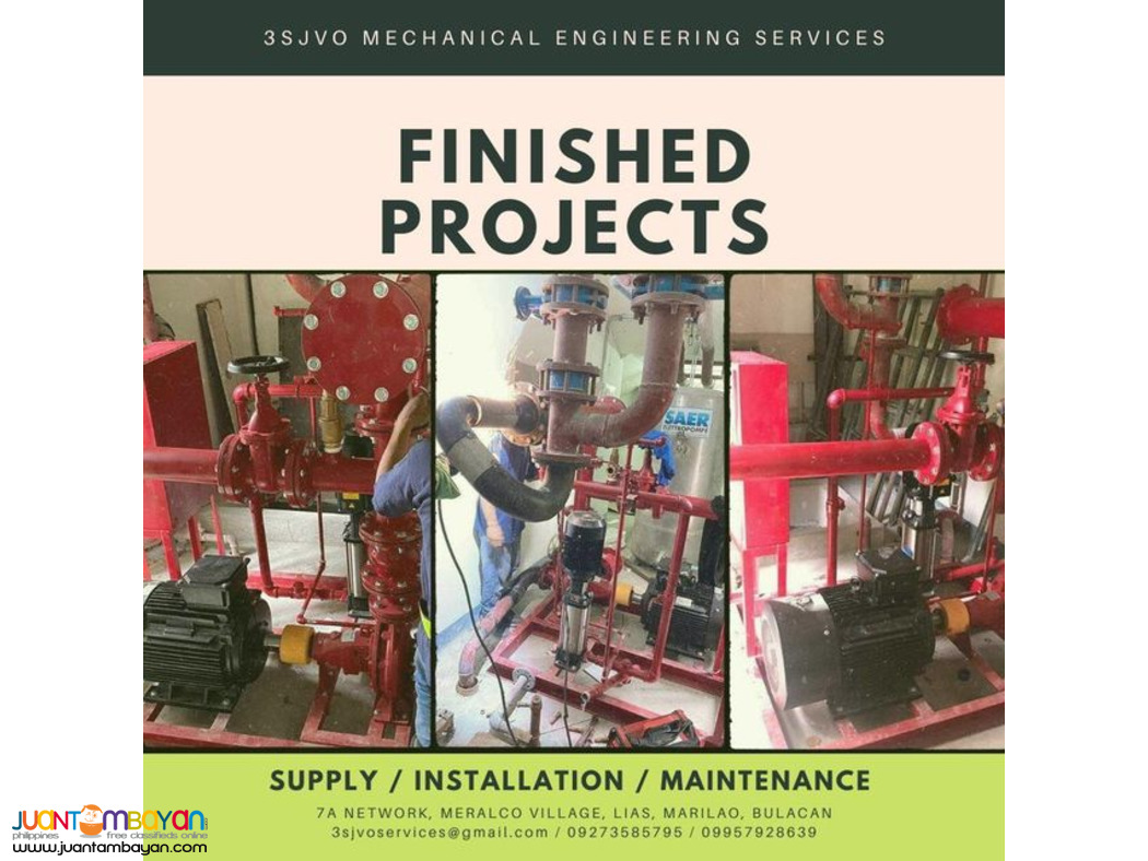 ducting works finished project