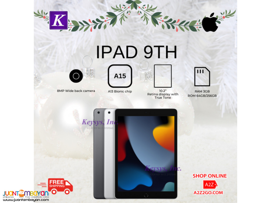 iPad 9th Gen Wifi/Cellular