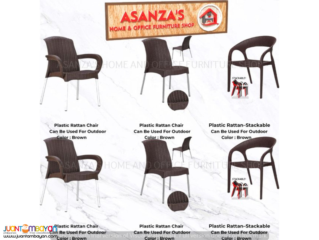 PLASTIC RATTAN CHAIR
