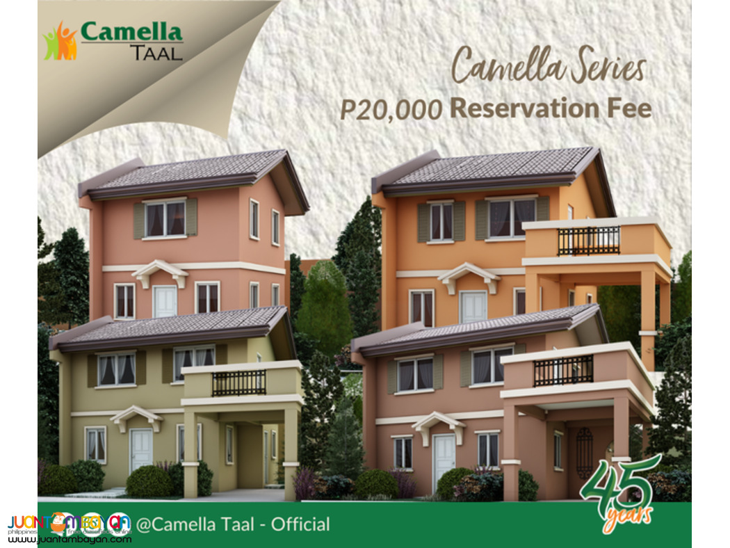 Avail our Camella Series here in Camella Taal