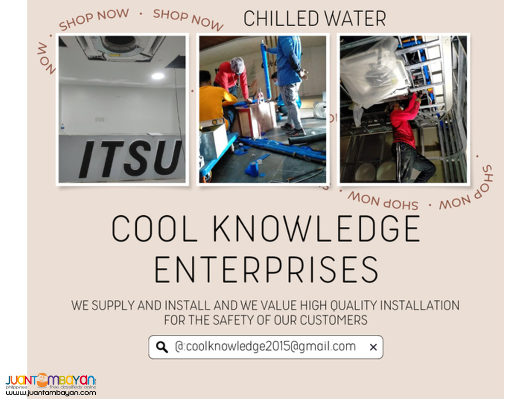 CHILLED WATER "CAINGIN"