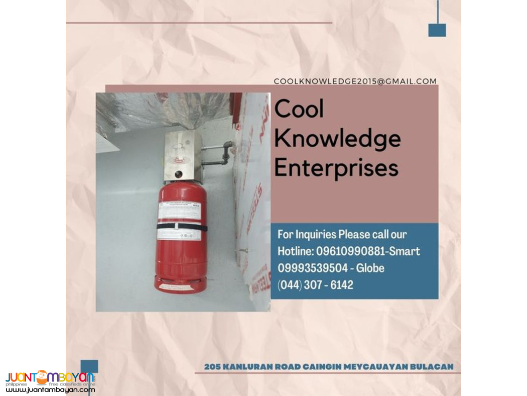 (*Fire Sprinkler, Fire Suppression, Gas Line system*)