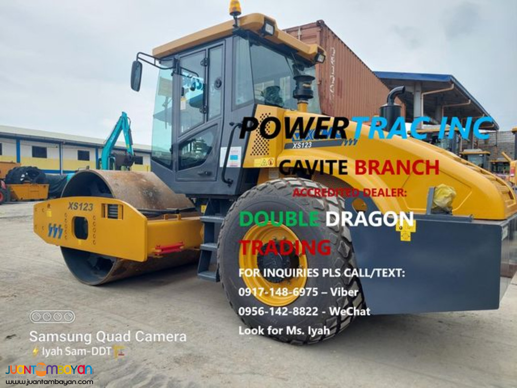 XCMG XS123 VIBRATORY ROLLER SINGLE DRUM 12TONS