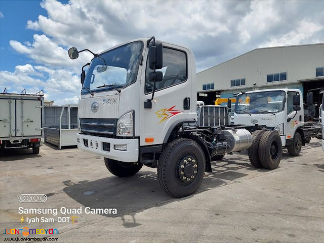 FAW 6-WHEELER CAB AND CHASSIS 14FT 4X4 EURO 4