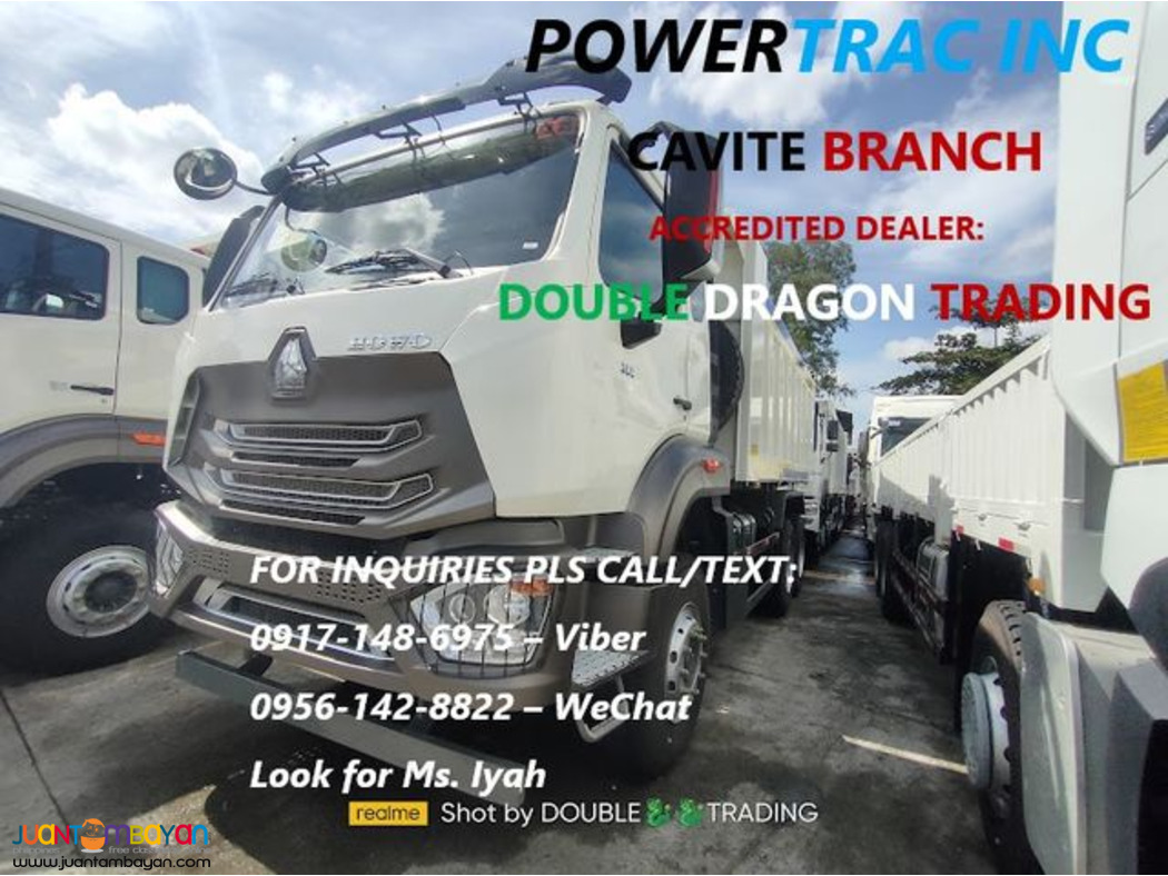 HOWO N7 10-WHEELER DUMPTRUCK 371HP 20CBM EURO 2