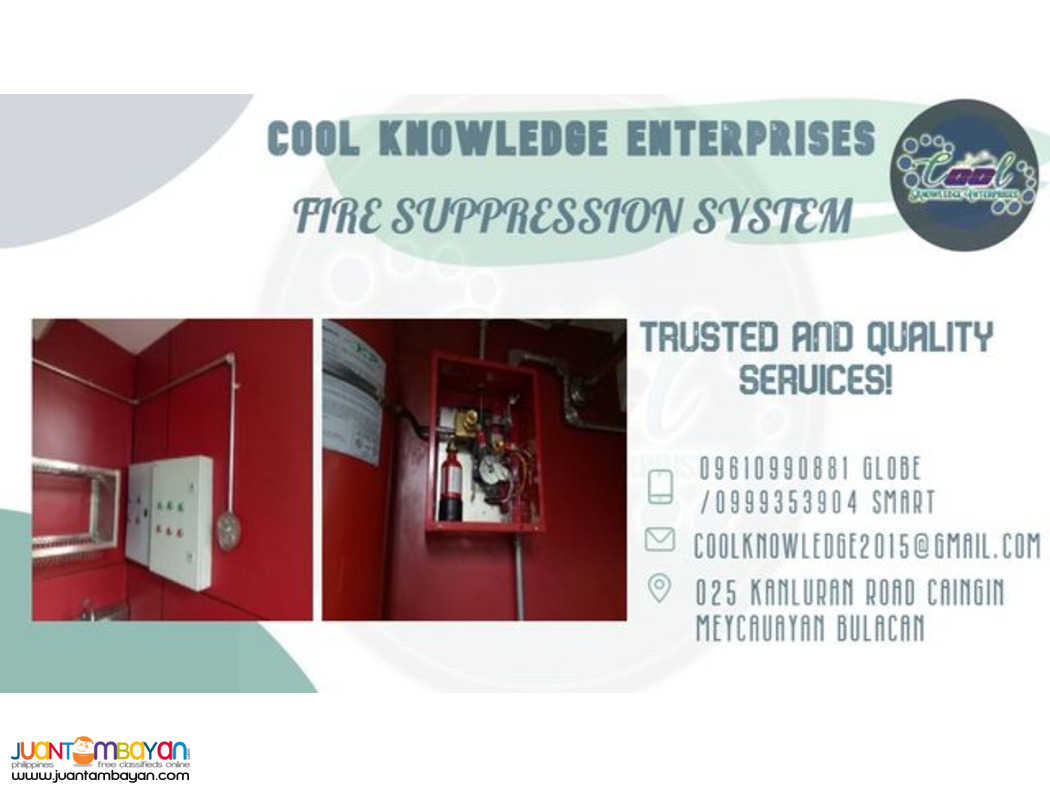 fire suppression installing - meyc bulacan