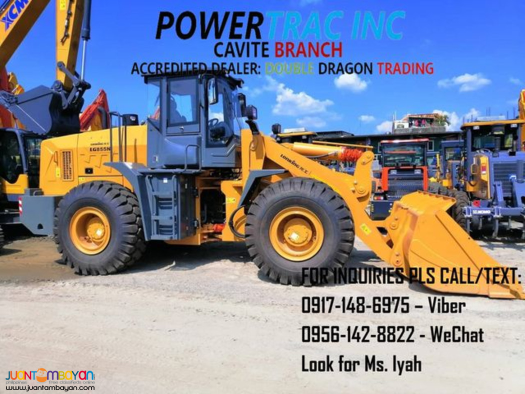 LONKING LG855N WHEEL LOADER WEICHAI ENG., 3 CBM, MECHANICAL