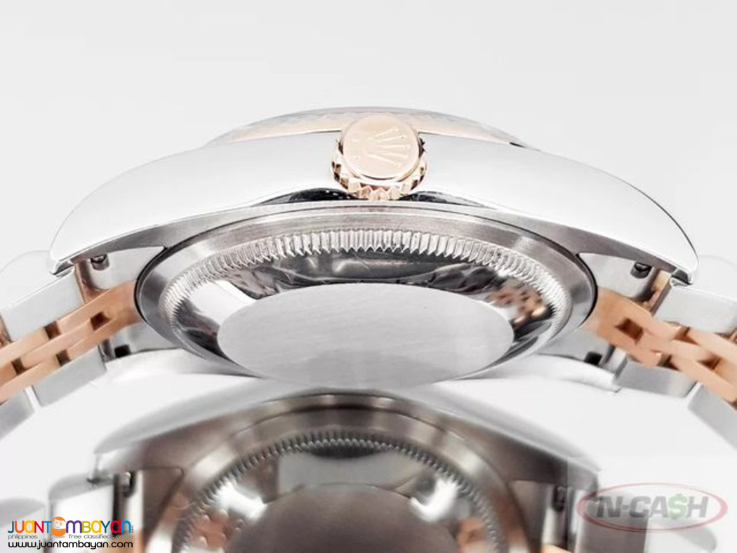 Rolex Datejust 36 Steel Everose Computer Dial