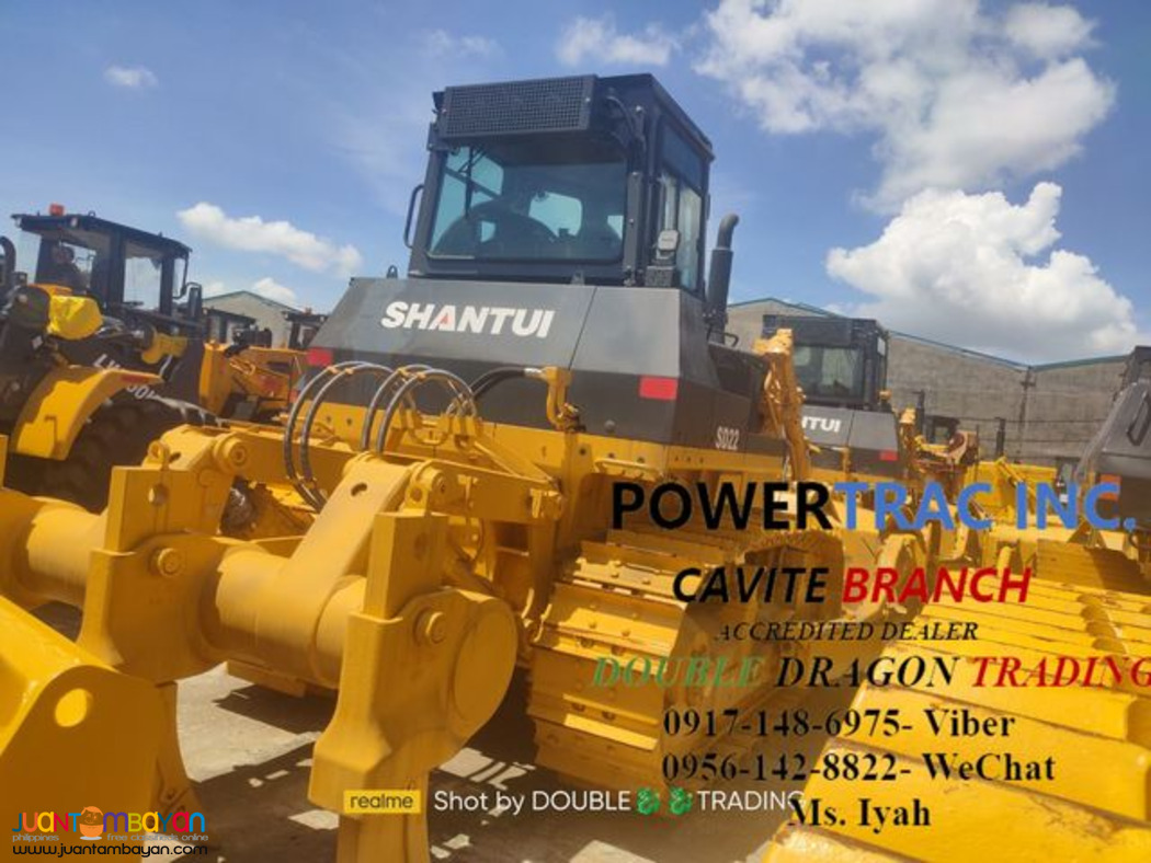 BRAND NEW SHANTUI SD22 BULLDOZER 220HP WITH THREE SHANK REAR RIPPER