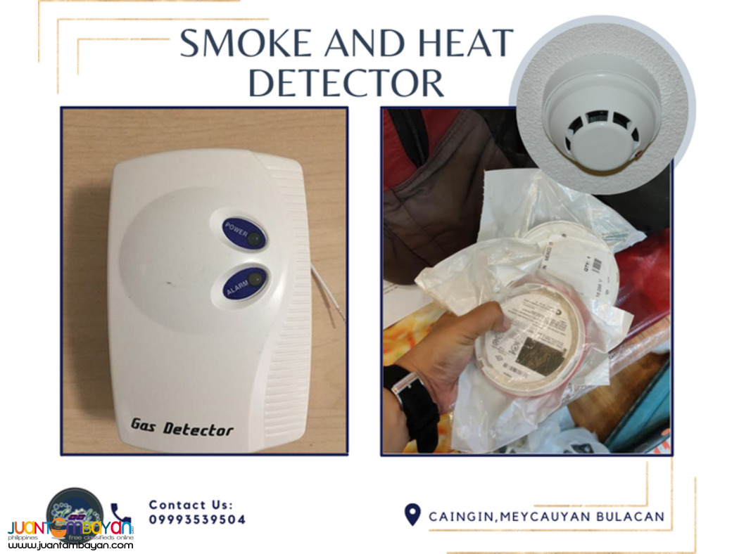 FIRE & HEAT DETECTOR we supply and install