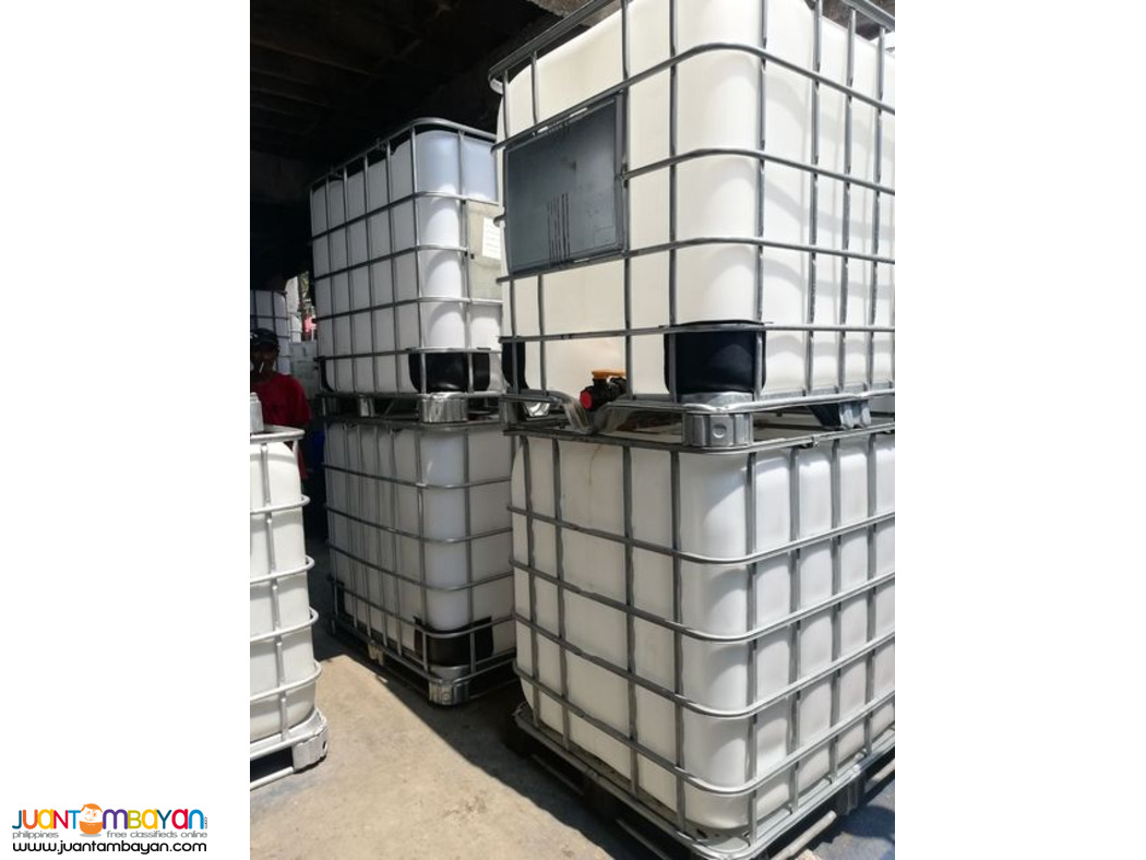 IBC TANK 1000 LITERS CHEMICAL GRADE CLASS A