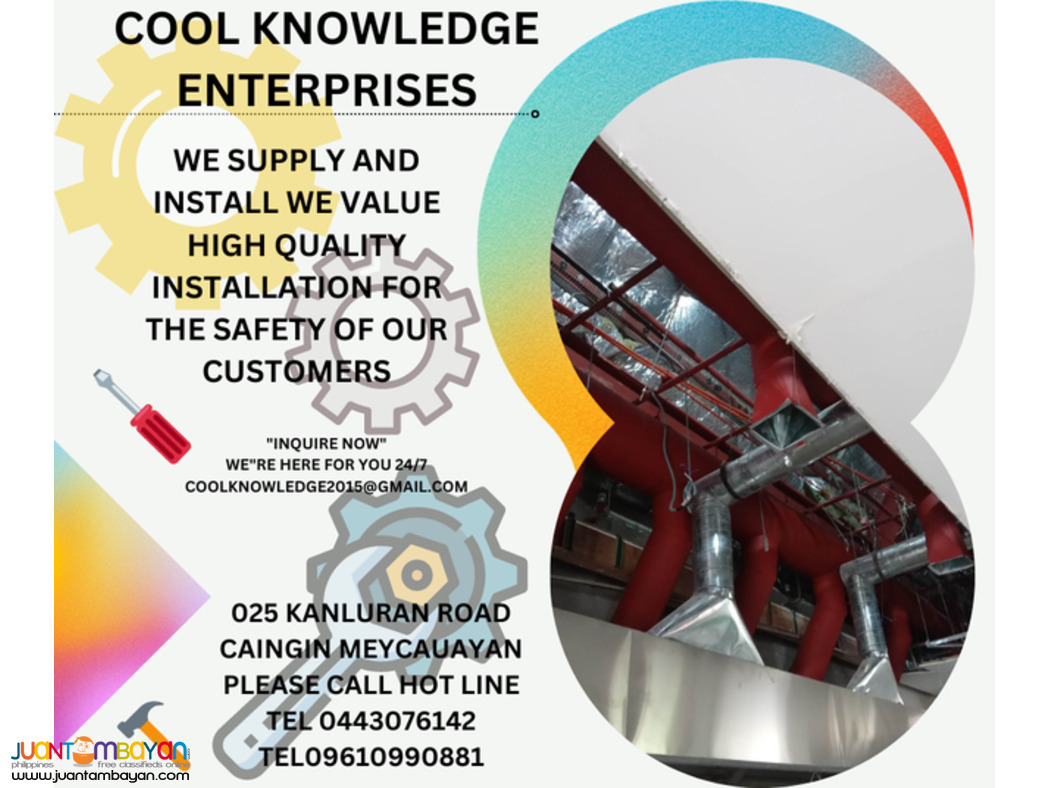 COOL KNOWLEDGE"DUCTING WORK"