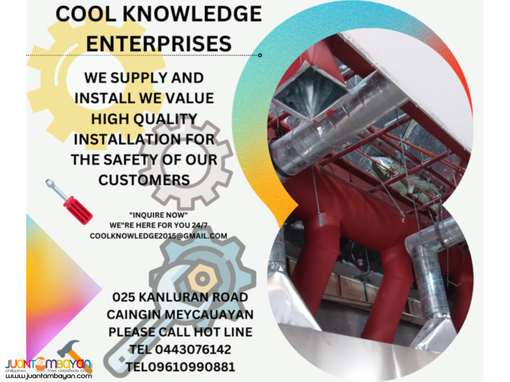 COOL KNOWLEDGE"DUCTING WORK"