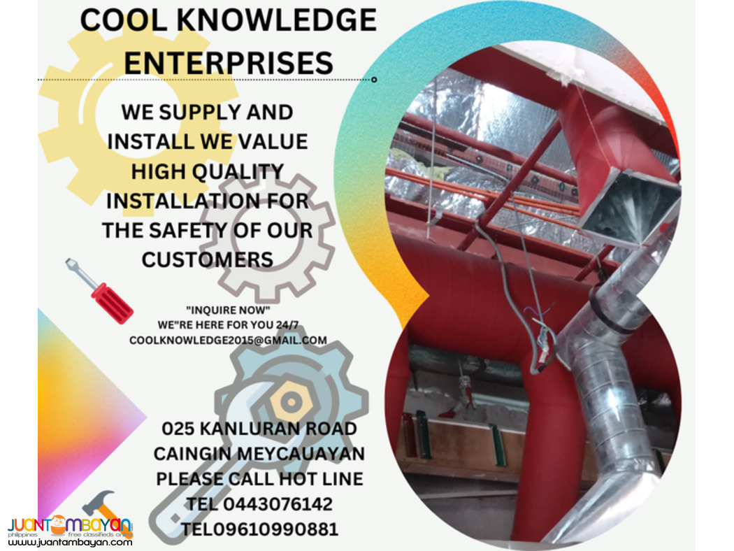 COOL KNOWLEDGE"DUCTING WORK"