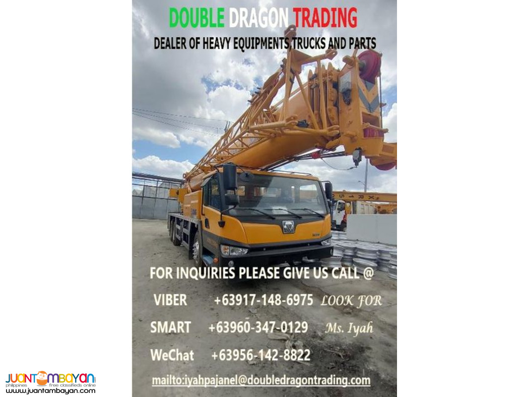 XCMG QY25K5D TRUCK MOUNTED CRANE 25 TONS,5 SECTIONS