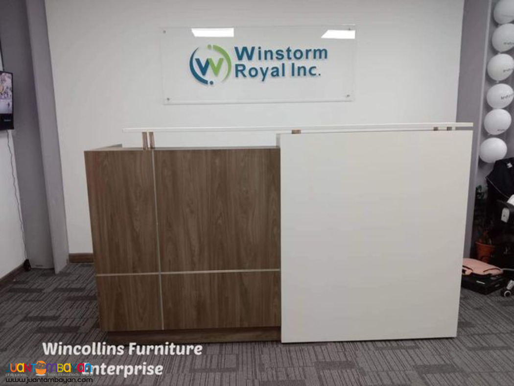 Reception counter Laminated - Office partition