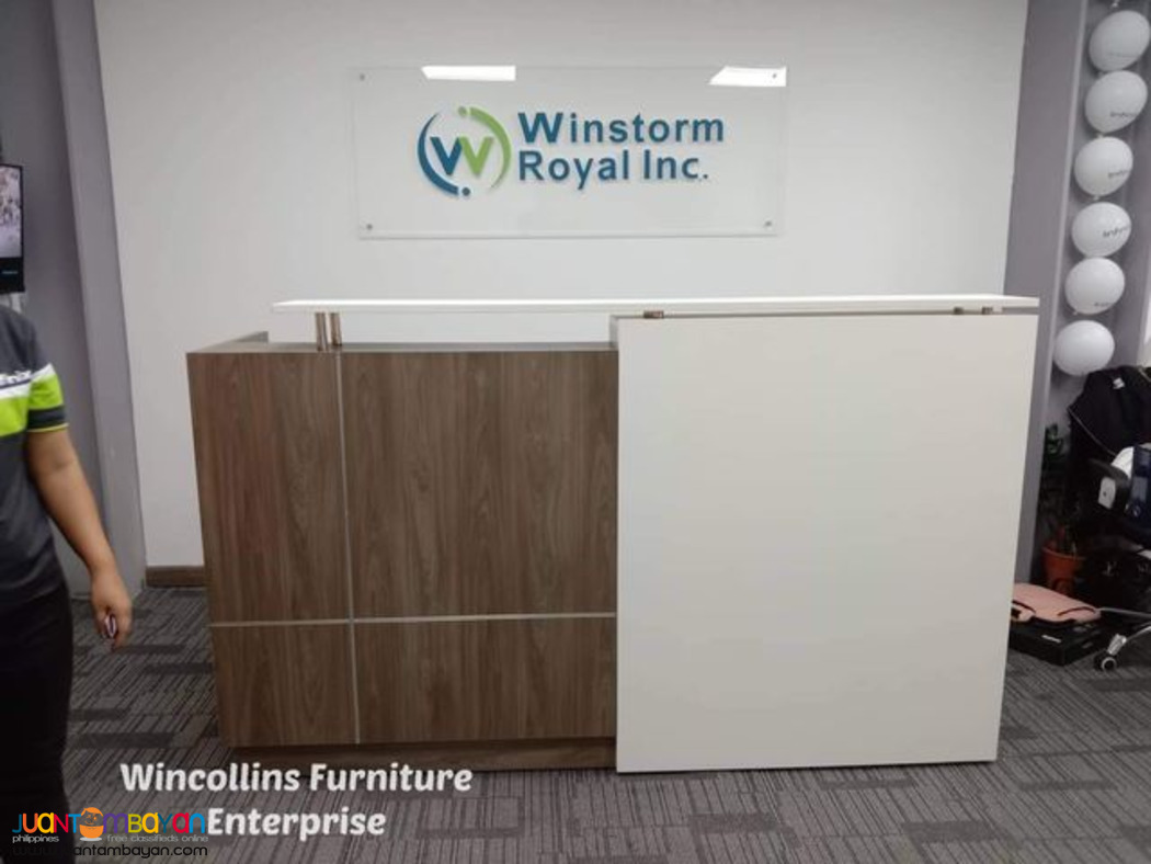Reception counter Laminated - Office partition