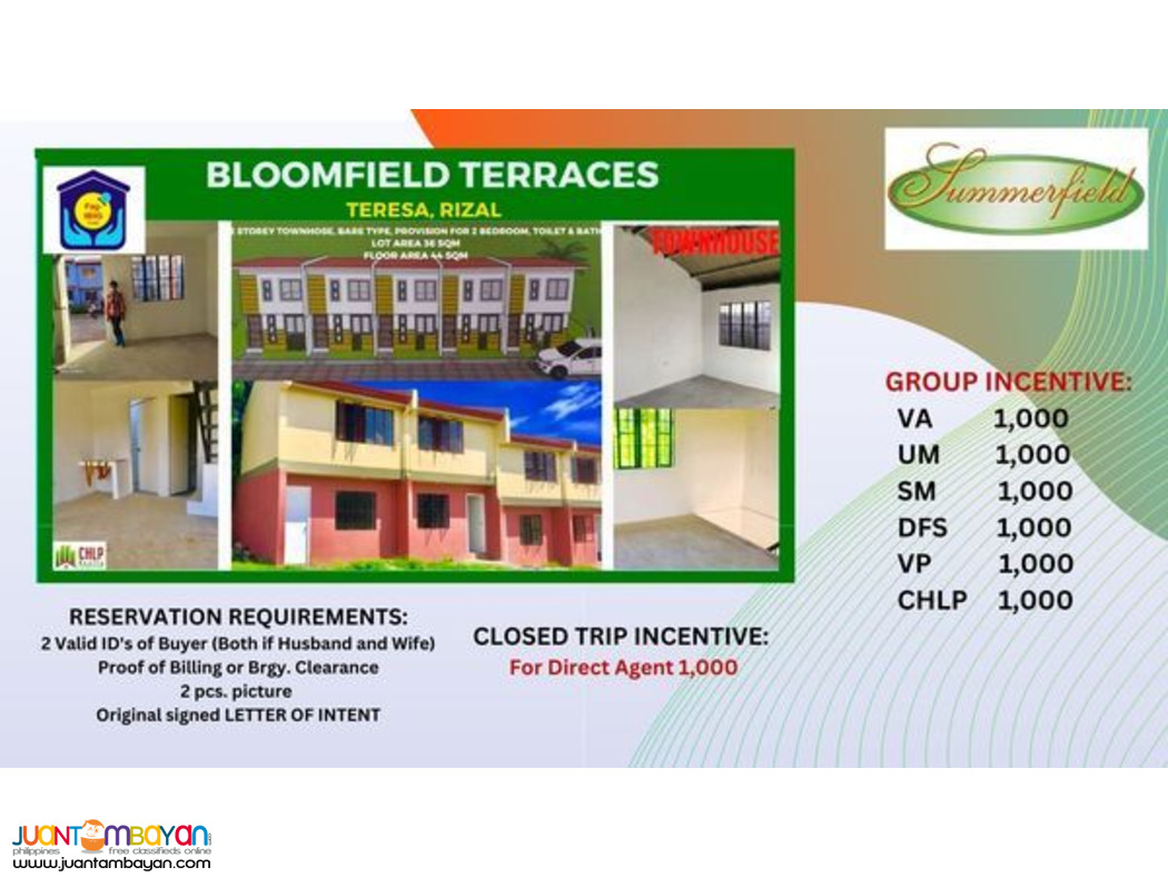 BLOOMFIELD TERRACES-TERESA RIZAL