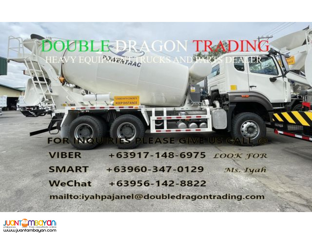 SINOTRUK HOWO NX 10-WHEELER TRANSIT MIXER 371HP 10CUBIC EURO 2