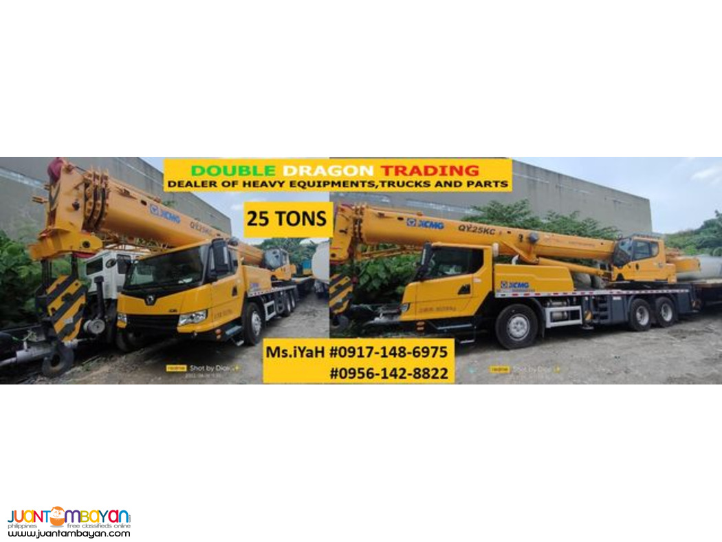 XCMG QY25KC TRUCK MOUNTED CRANE(SINOTRUK) 25 TONS