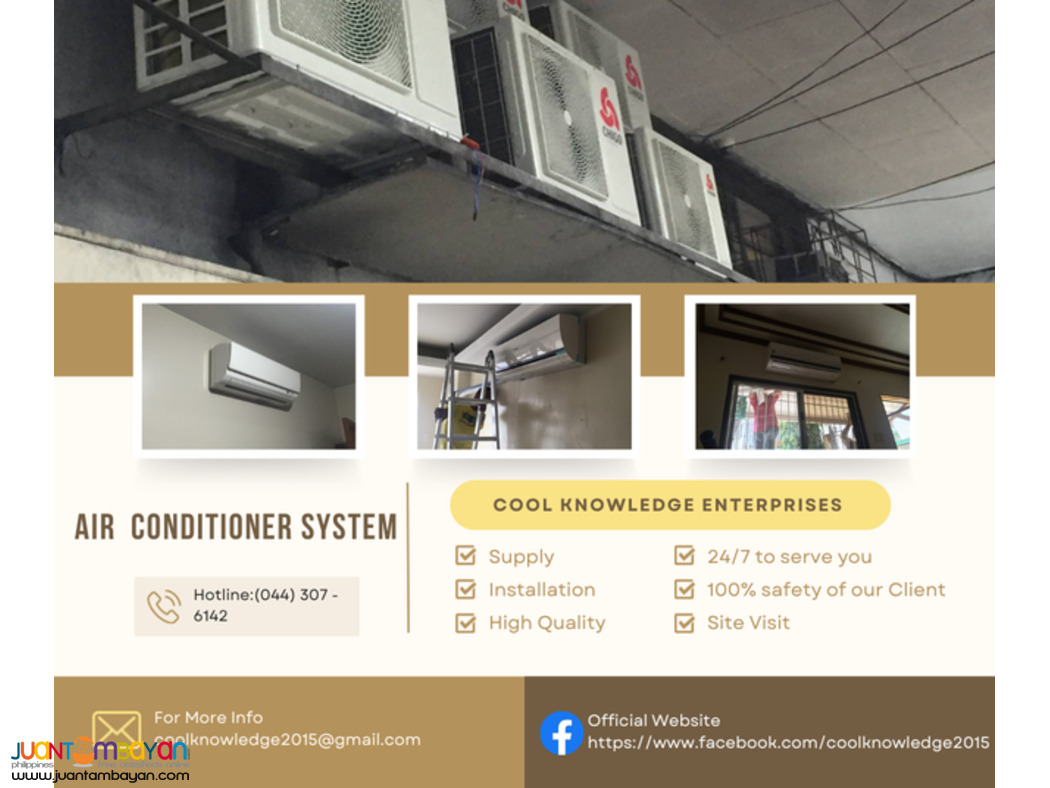 DUCTING-GAS LINE-EXHAUST-FRESH AIR--SUPPLY AND INSTALLATION