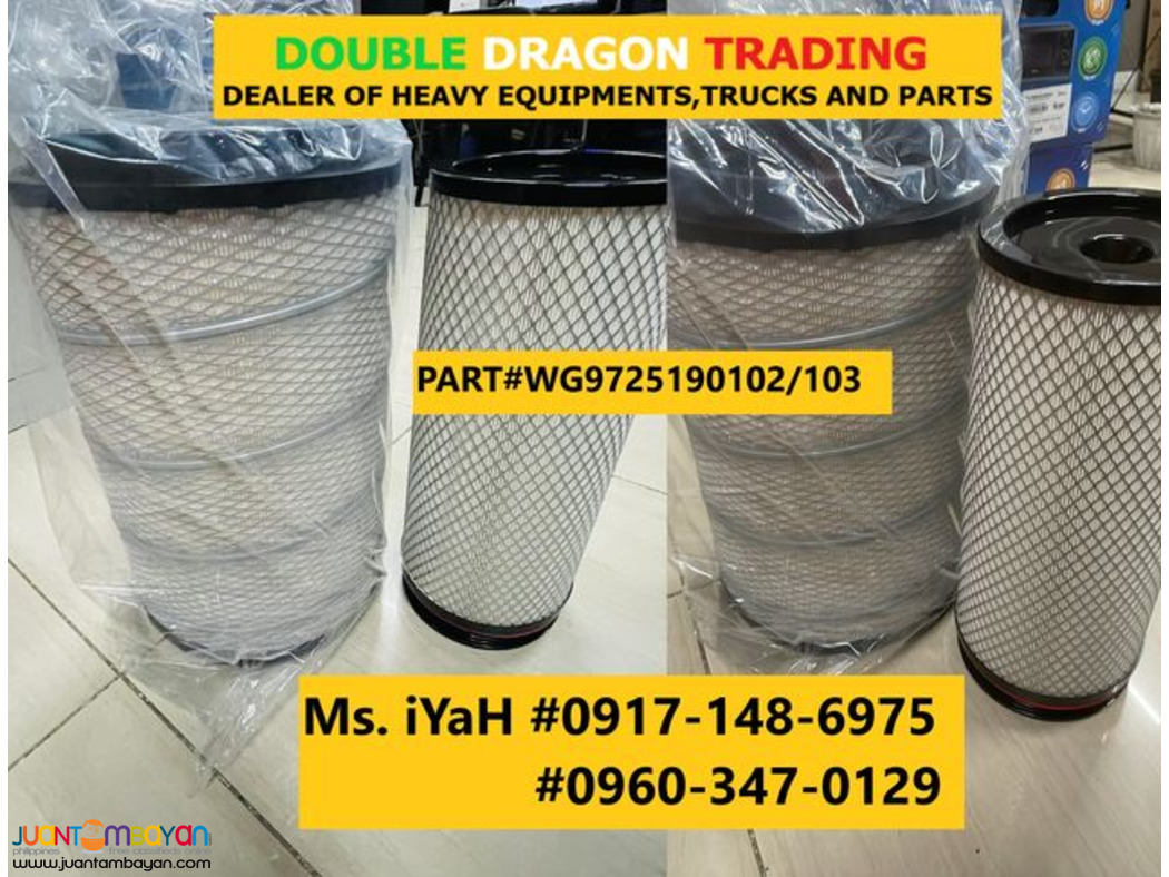 AIR FILTER FOR HOWO 10W DUMPTRUCK