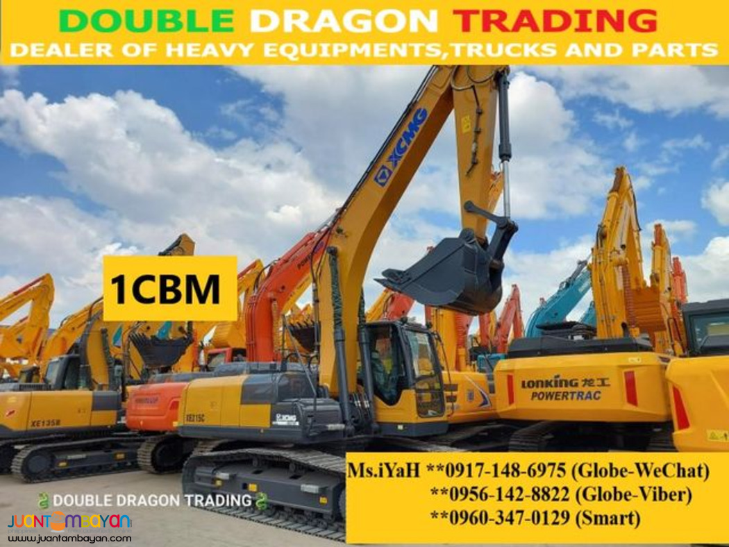 XCMG XE215C EXCAVATOR CRAWLER TYPE ISUZU ENGINE 1CBM