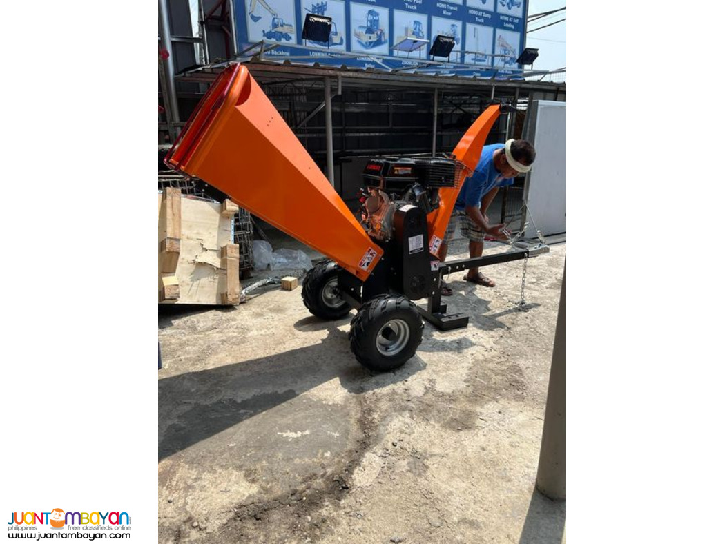 wood chipper shredder loncin engine 15hp for sale
