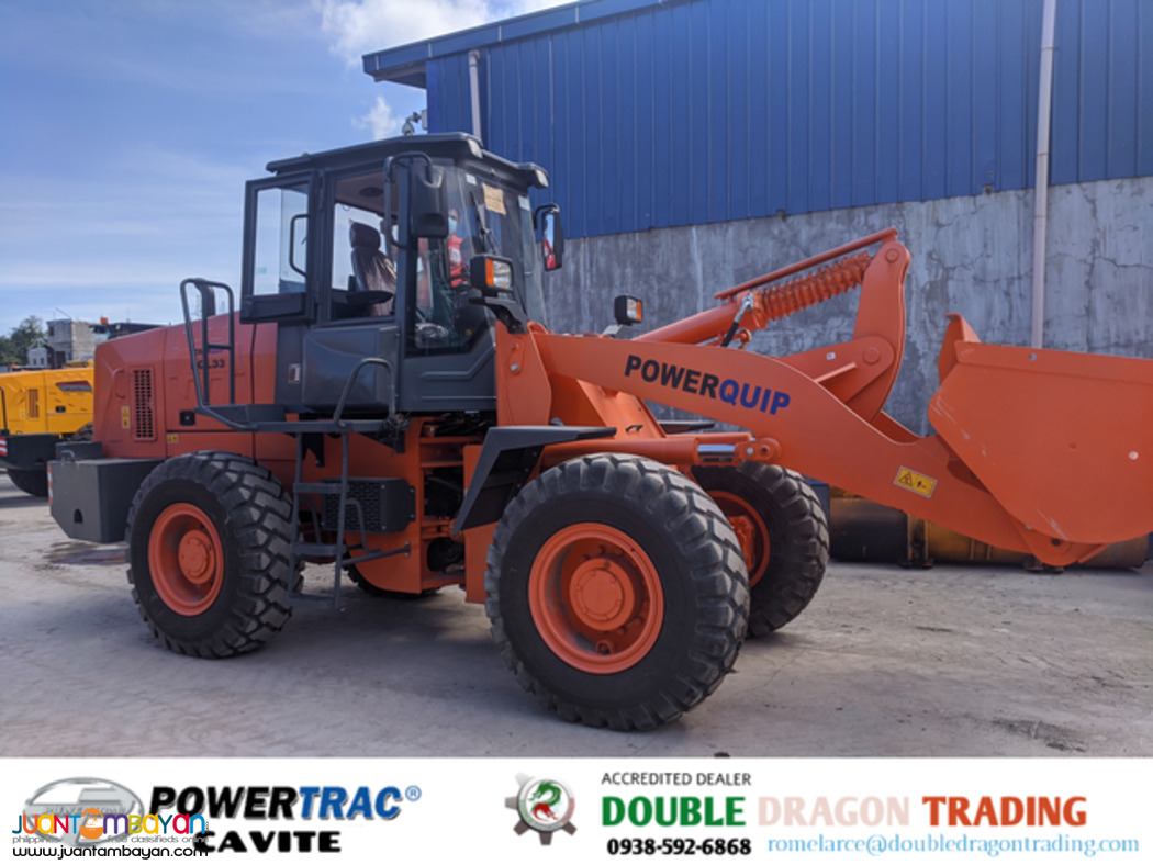 POWERQUIP PQL33 Wheel loader 1.8cbm bucket