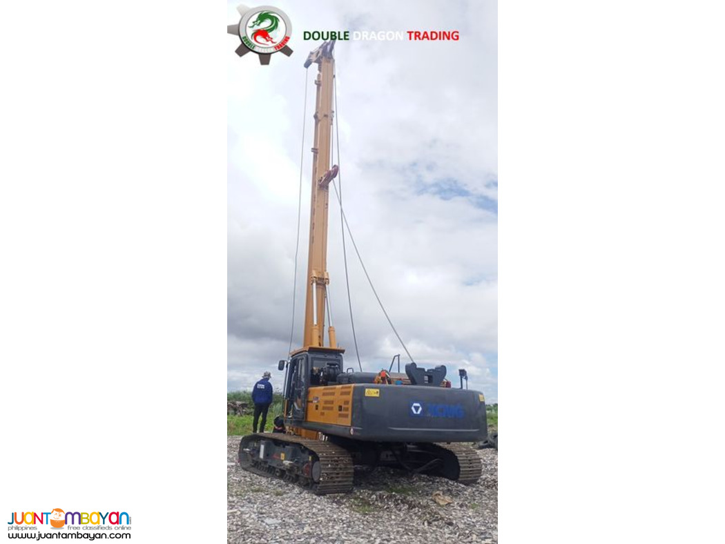 BRAND NEW XCMG HEAVY EQPT ROTARY DRILLING RIG XR150D CUMMINS 1.5 MTRS