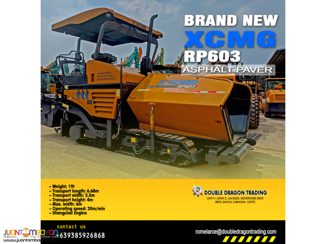 xcmg rP603 Asphalt paver