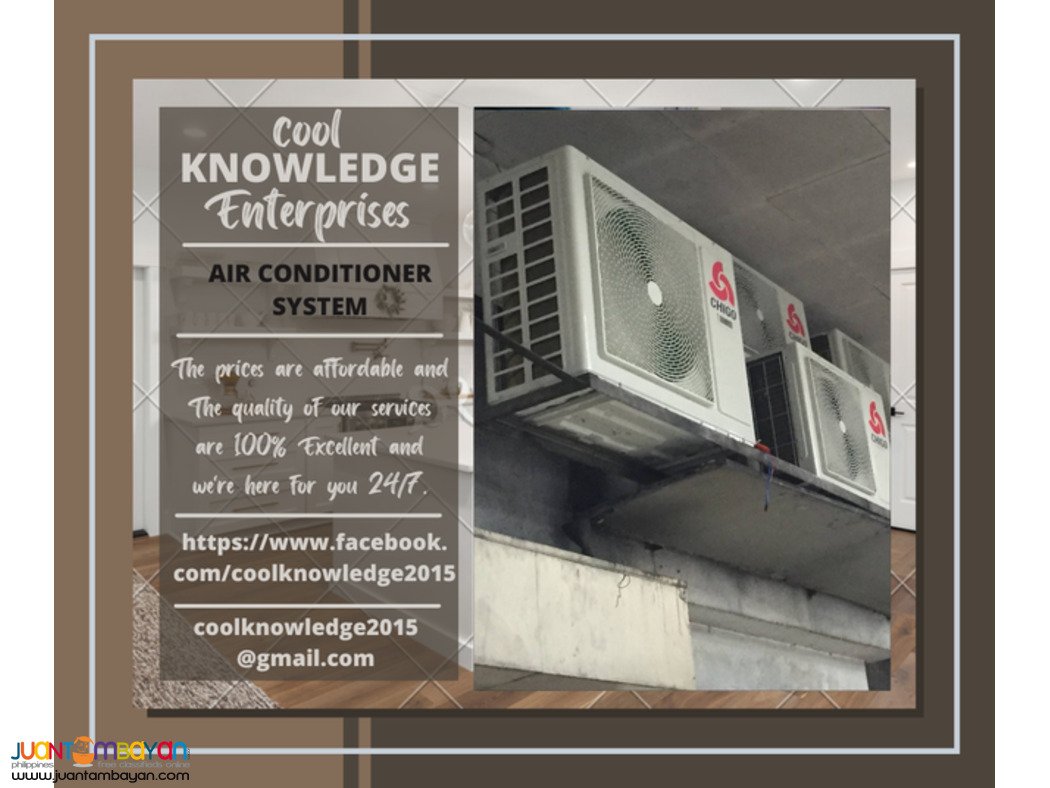 AIR CON UNITS [BRAND NEW-WE SUPPLY AND INSTALL]-BULACAN/MANILA