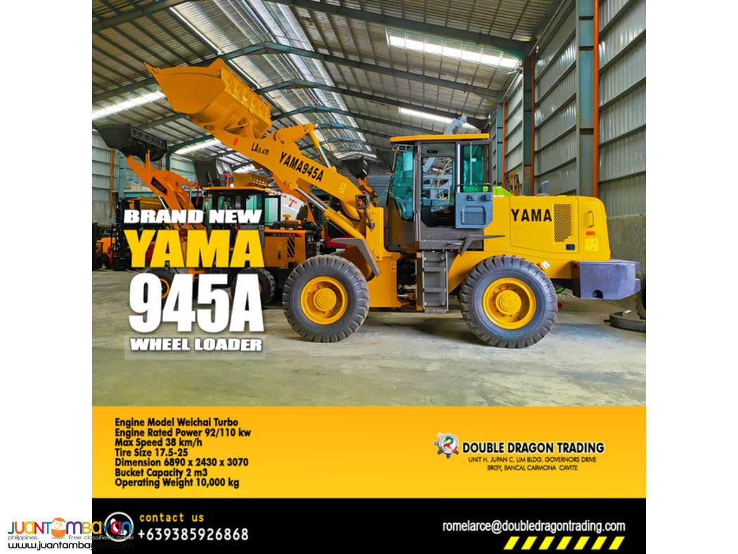 YAMA 945A BRAND NEW WHEEL LOADER WEICHAI ENGINE