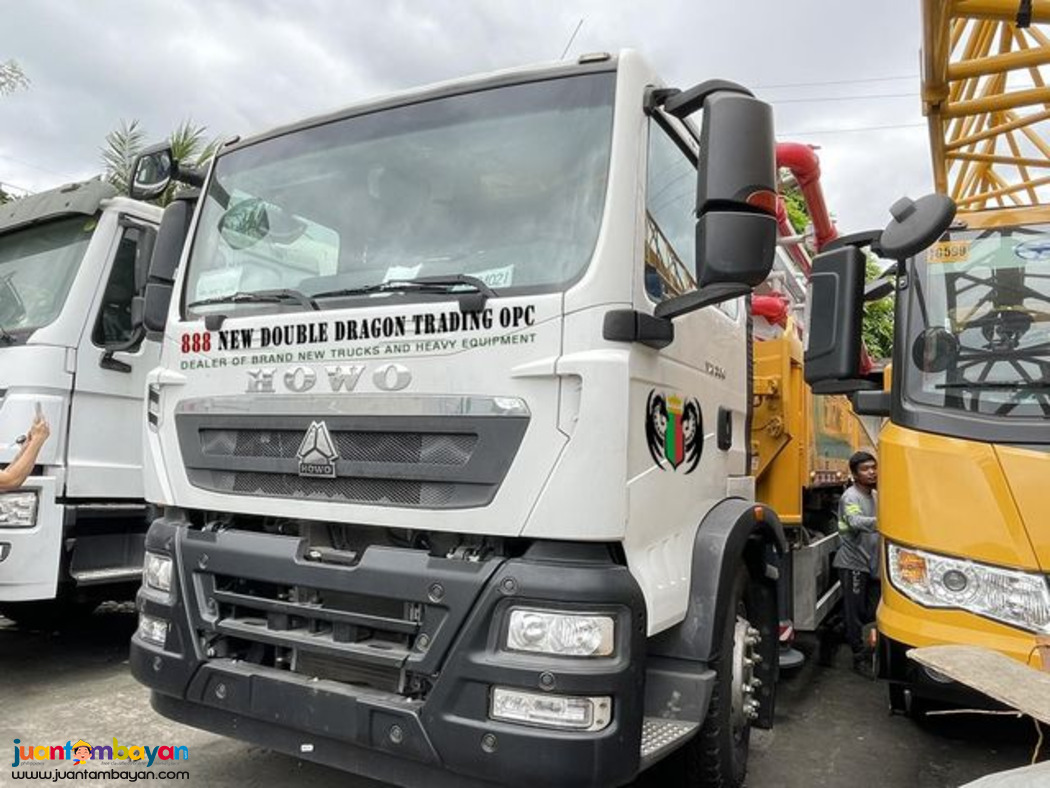 SINOTRUK HOWO TX350 TRUCK MOUNTED PUMPCRETE